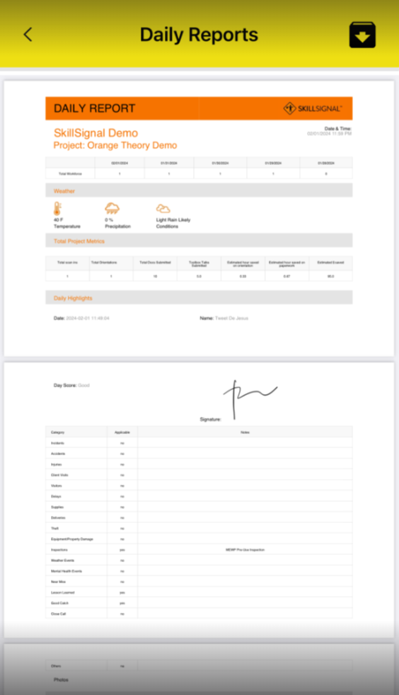How do I generate the Daily Report manually? – SkillSignal - Safety ...