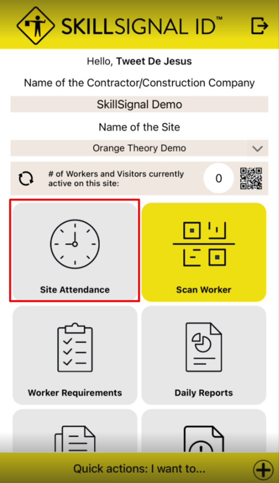 What is Site Attendance? – SkillSignal - Safety & Compliance