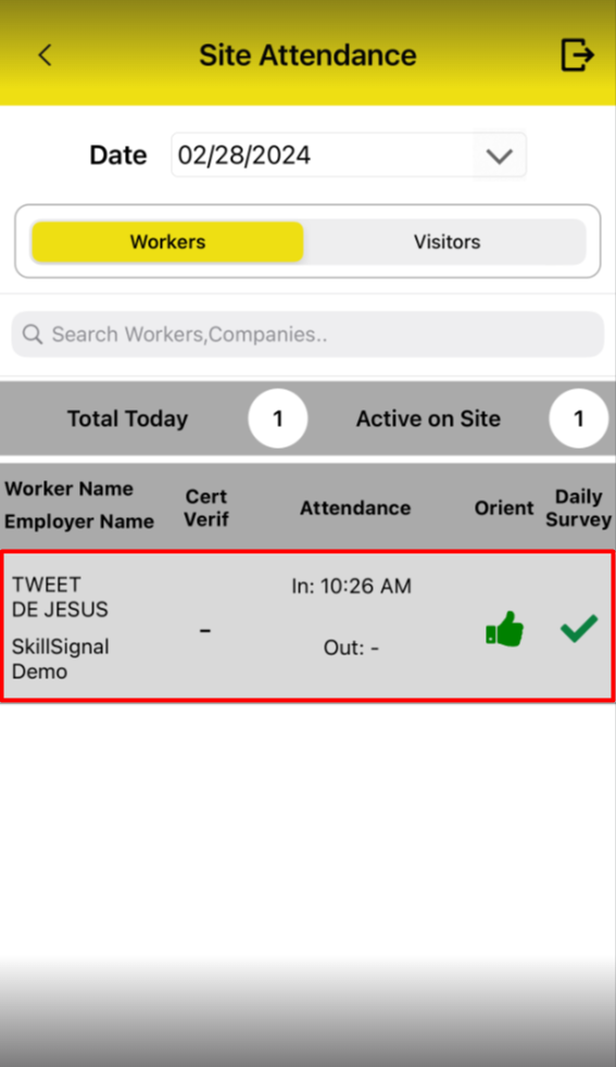 What is Site Attendance? – SkillSignal - Safety & Compliance