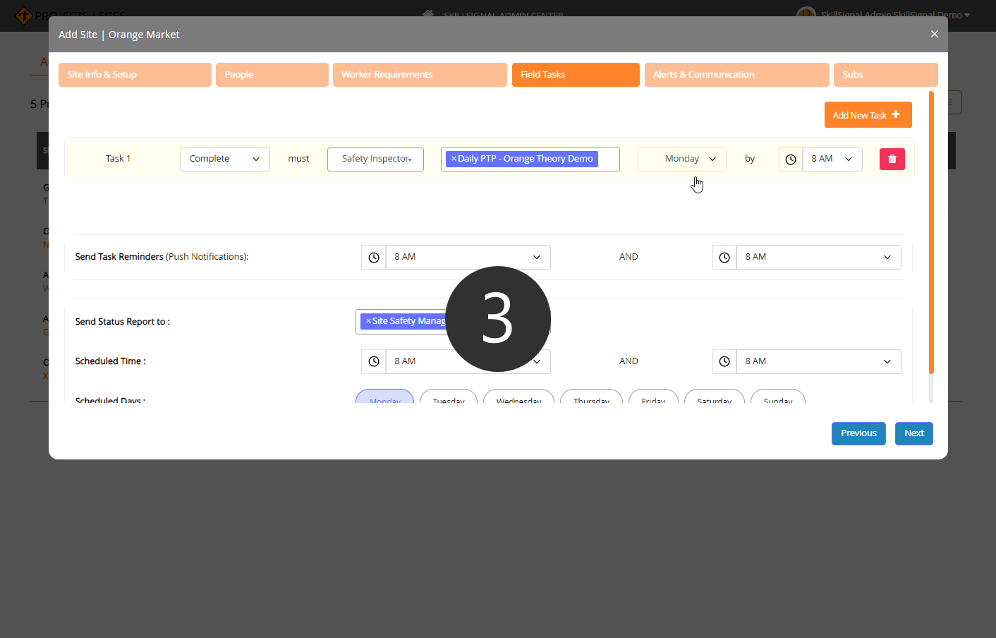 How to Setup a New Project – SkillSignal - Safety & Compliance