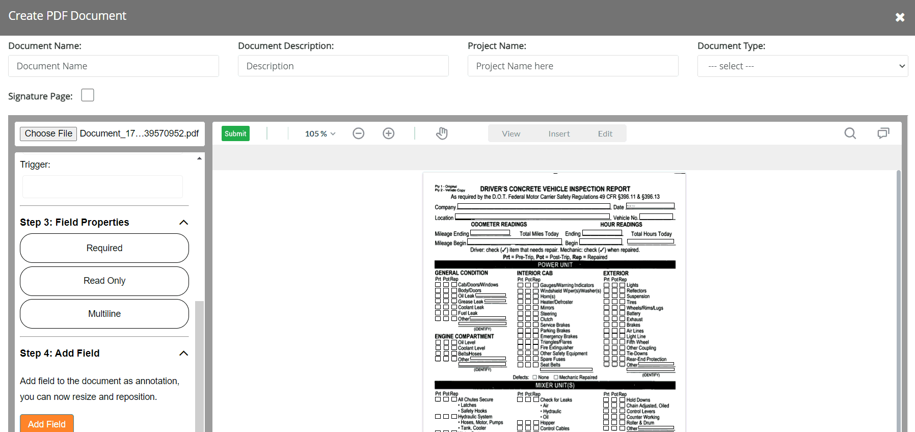 How to Create a New Template Document and Assign it to a Project ...