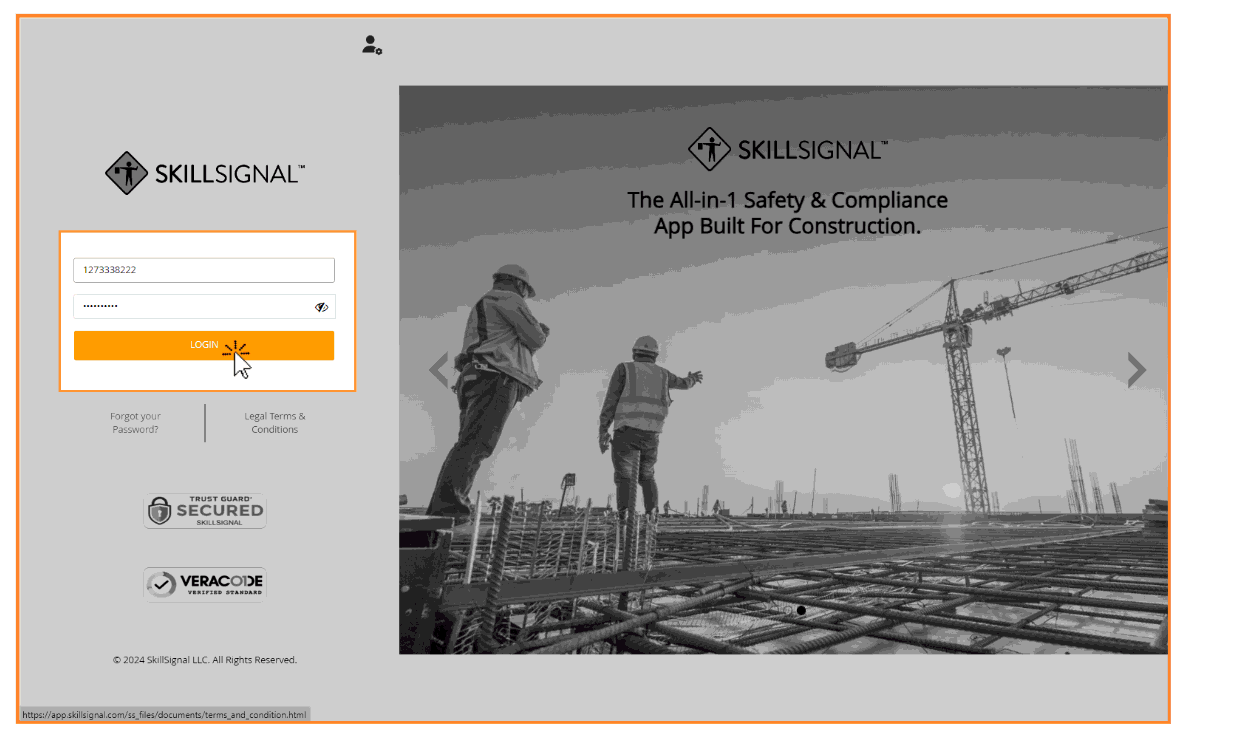 How to Setup a New Project – SkillSignal - Safety & Compliance