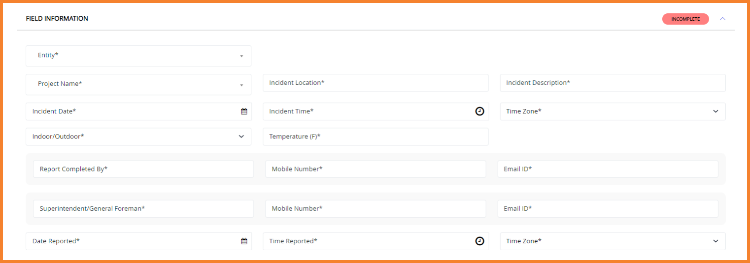 How to Submit an Incident Report through Web Dashboard – SkillSignal ...